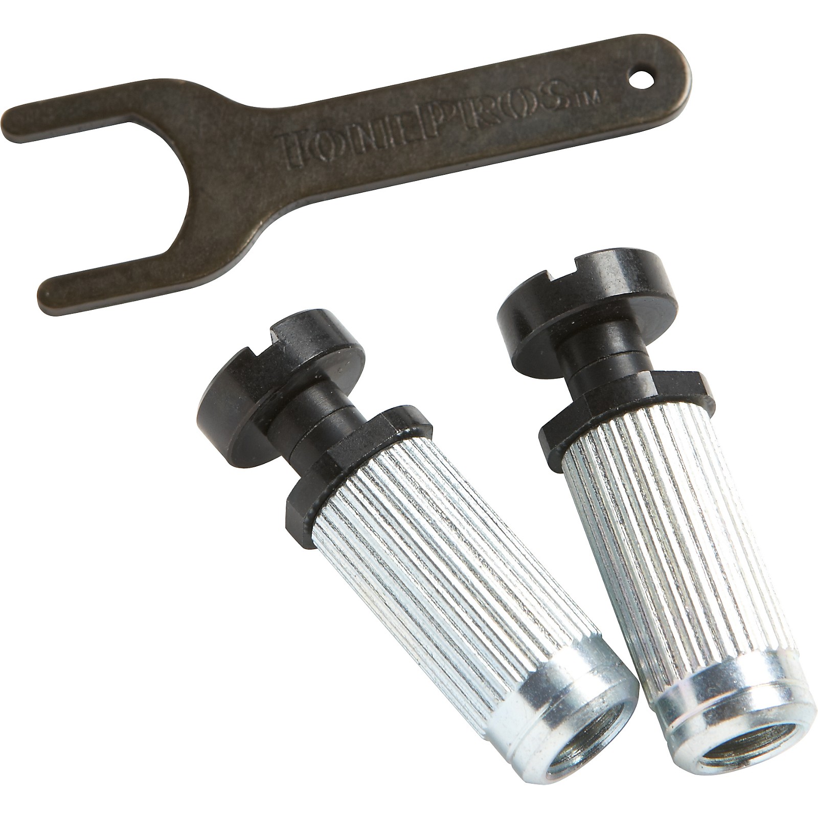 TonePros Steel Vintage Locking Studs with U.S. Thread | Musician's Friend