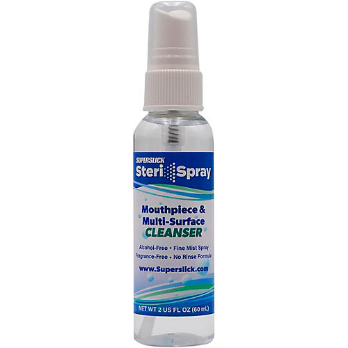 Superslick Sterilizer Spray with Fine Mist Sprayer 2 oz. | Musician's ...