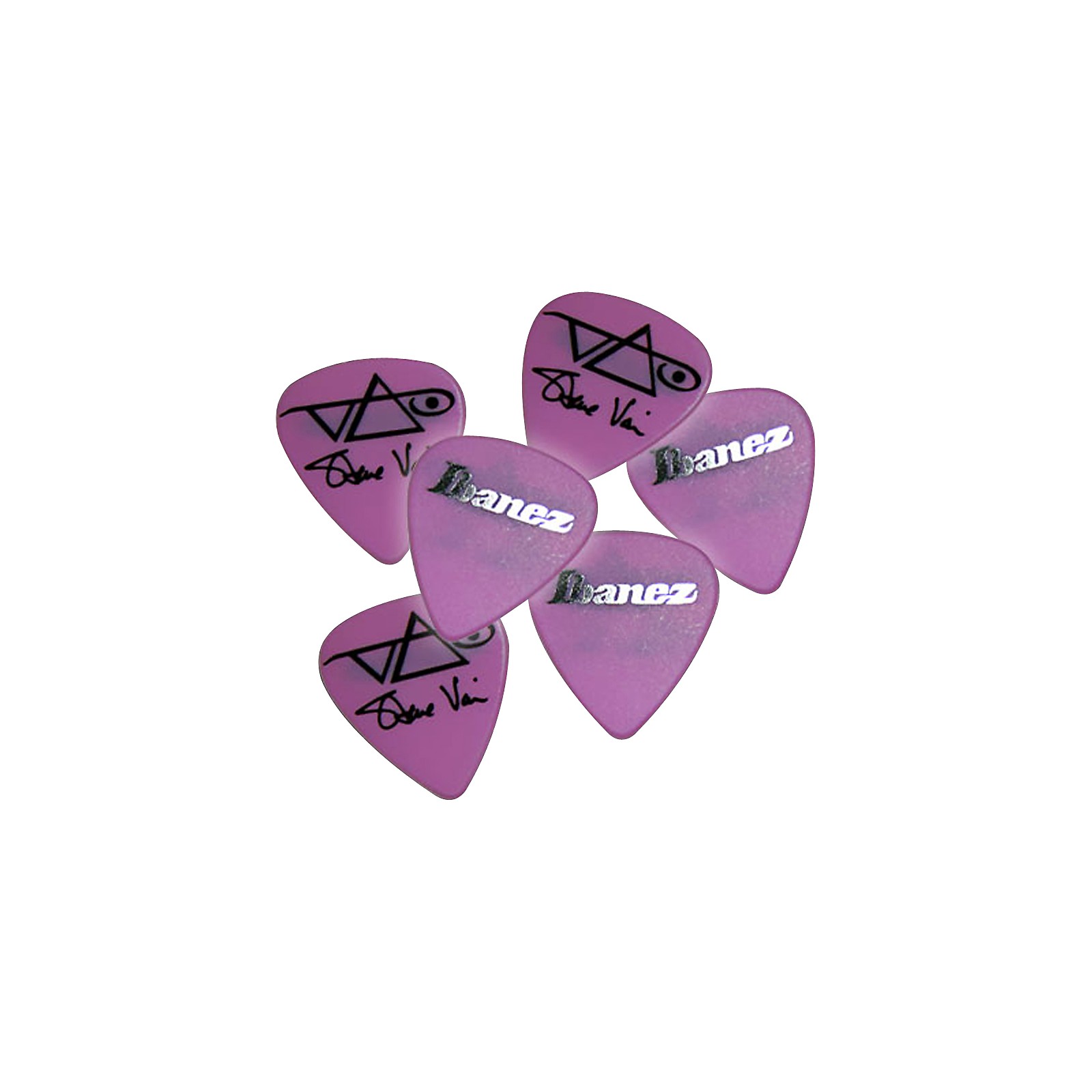Ibanez Steve Vai Pink Signature Picks 6-Pack | Musician's Friend