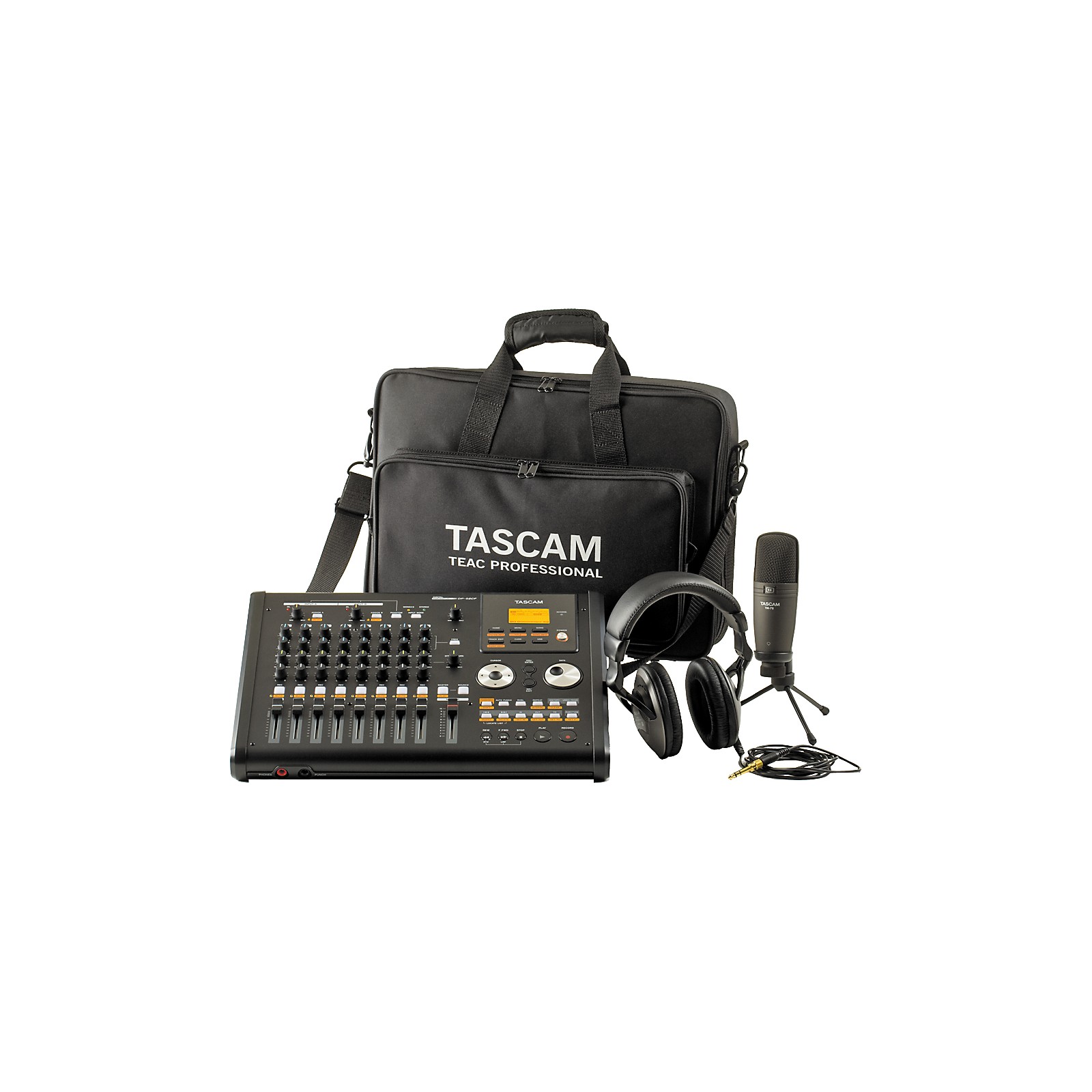 Tascam Studio 2 Go Pack with DP-02CF Portastudio | Musician's Friend