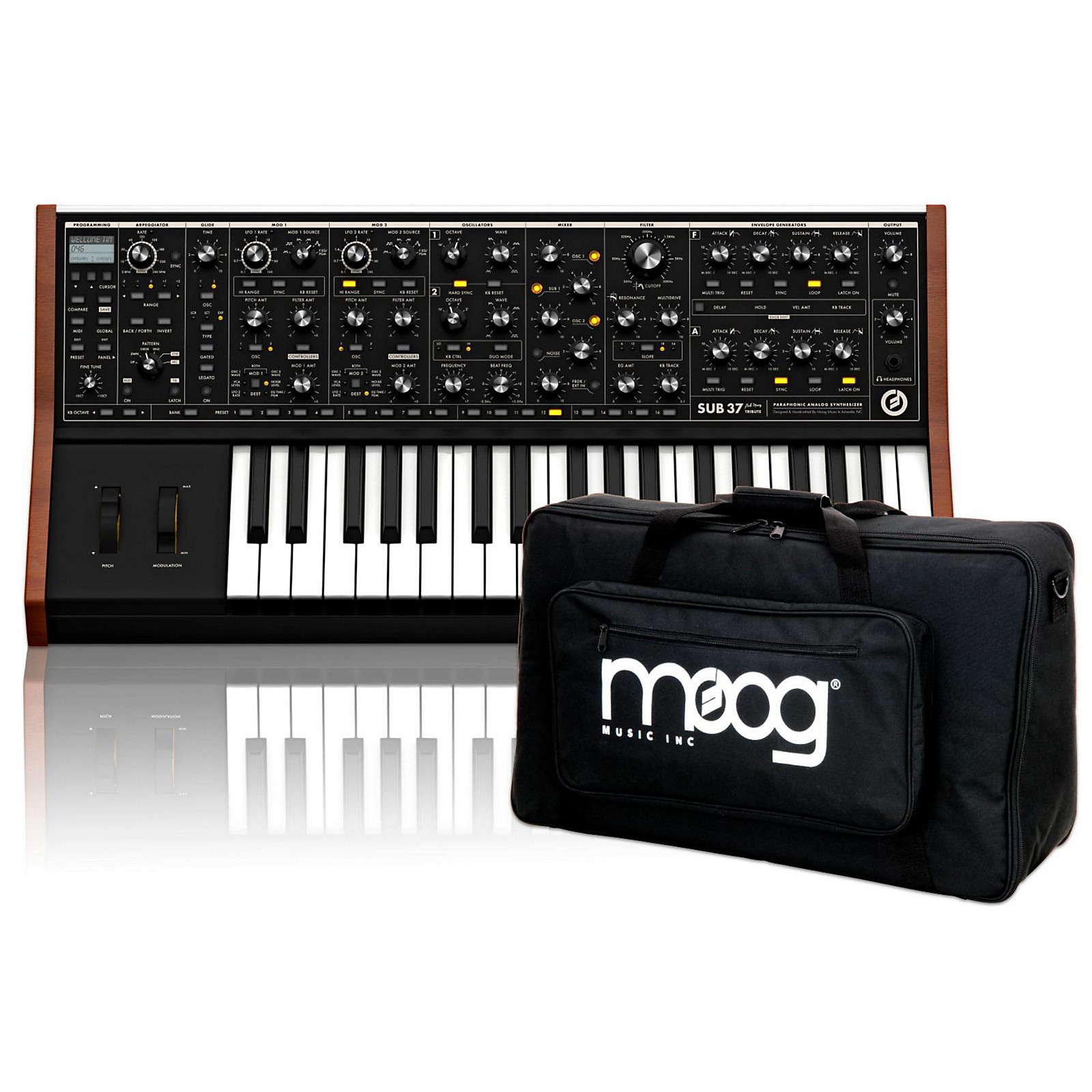 Moog Sub 37 Tribute Edition with Gig Bag and Warranty | Musician's Friend