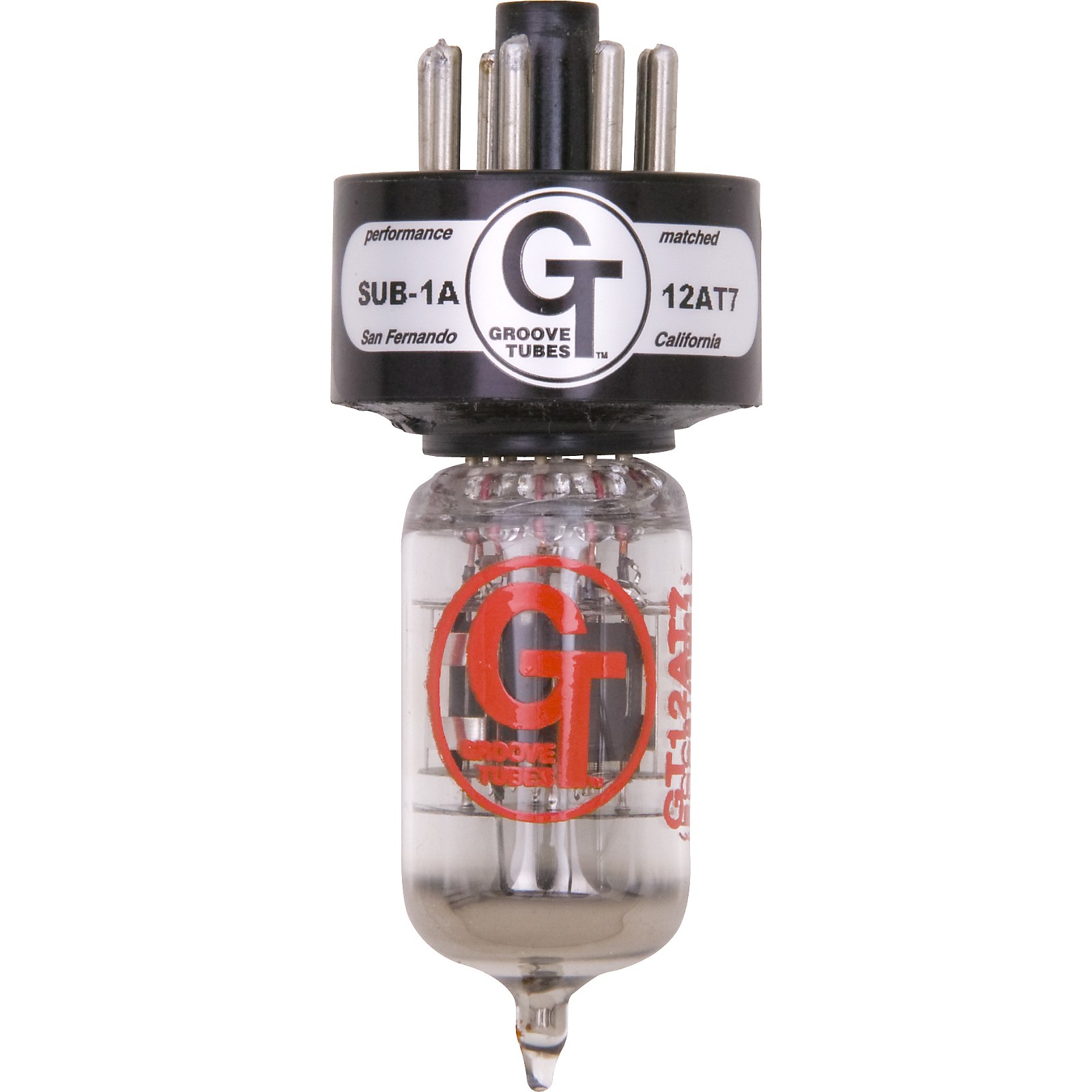 Groove Tubes Substi-Tube 1 6SN7 to 12AT7 Octal to 9-Pin Adaptor ...