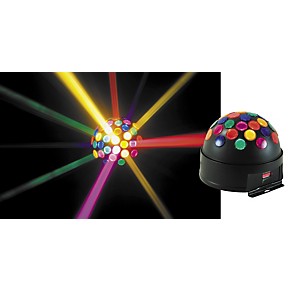 American DJ Sunray LED DMX Mirror Ball Effect | Musician's Friend