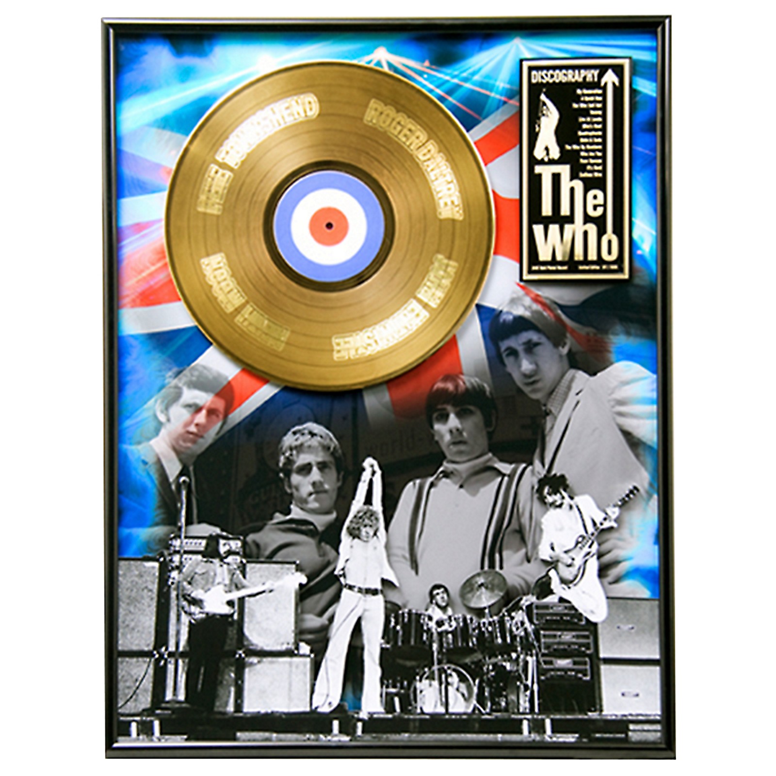 24 Kt. Gold Records The Who - Discography Gold LP Limited Edition of ...
