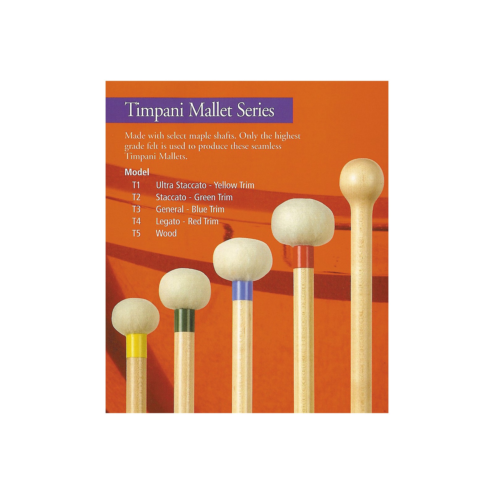 Mike Balter Timpani Mallets | Musician's Friend
