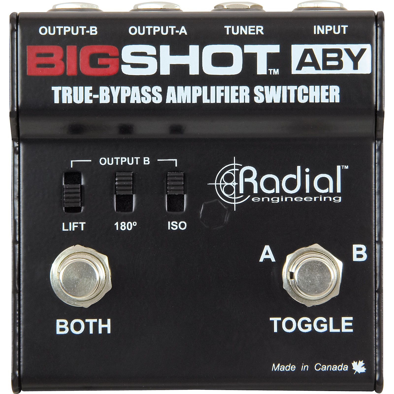 Radial Engineering Tonebone BigShot ABY Passive Switcher | Musician's ...