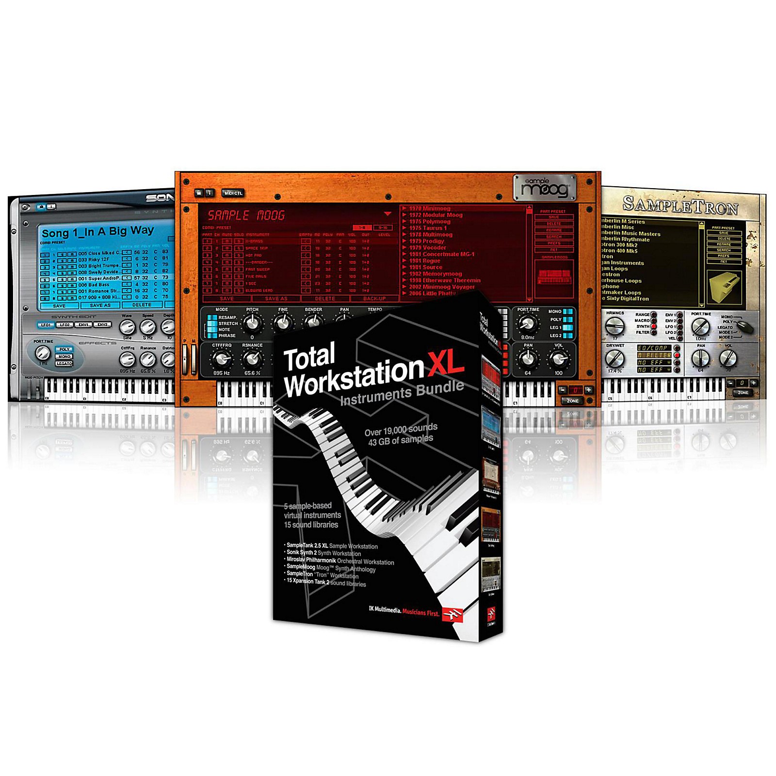 IK Multimedia Total Workstation XL Software Download | Musician's Friend