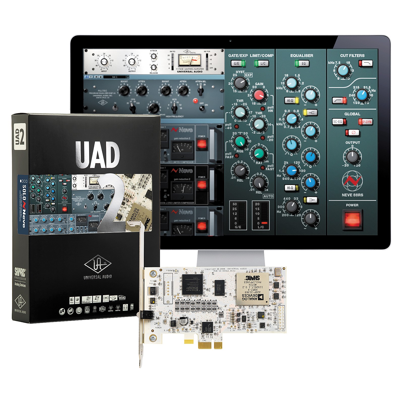 Universal Audio UAD-2 SOLO Neve DSP Accelerator Card | Musician's Friend