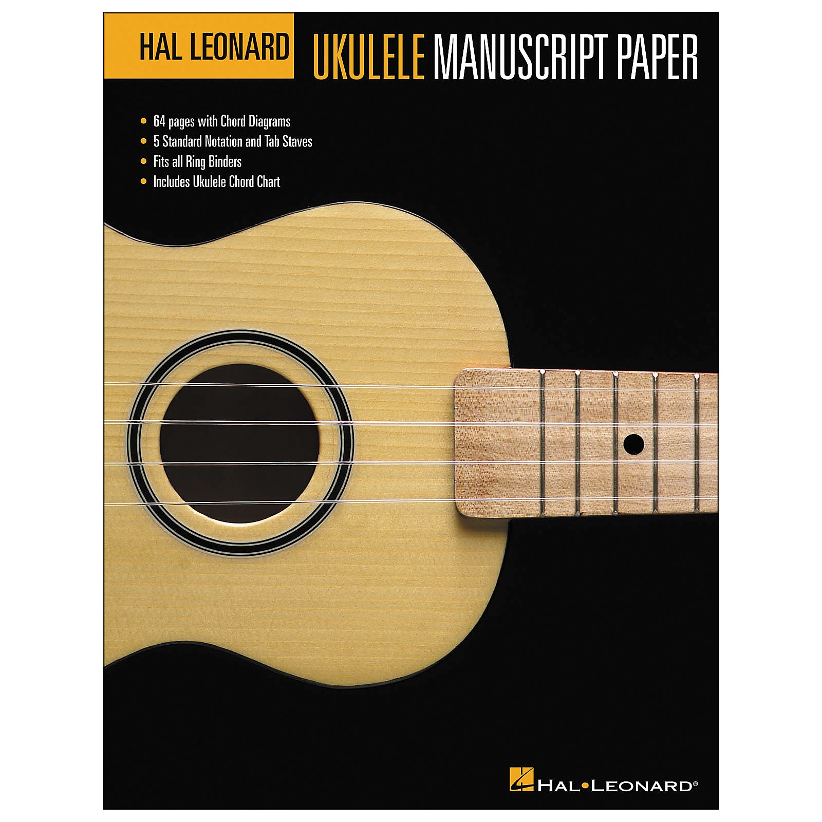 Hal Leonard Ukulele Manuscript Paper (8.5 X 11) Book | Musician's Friend