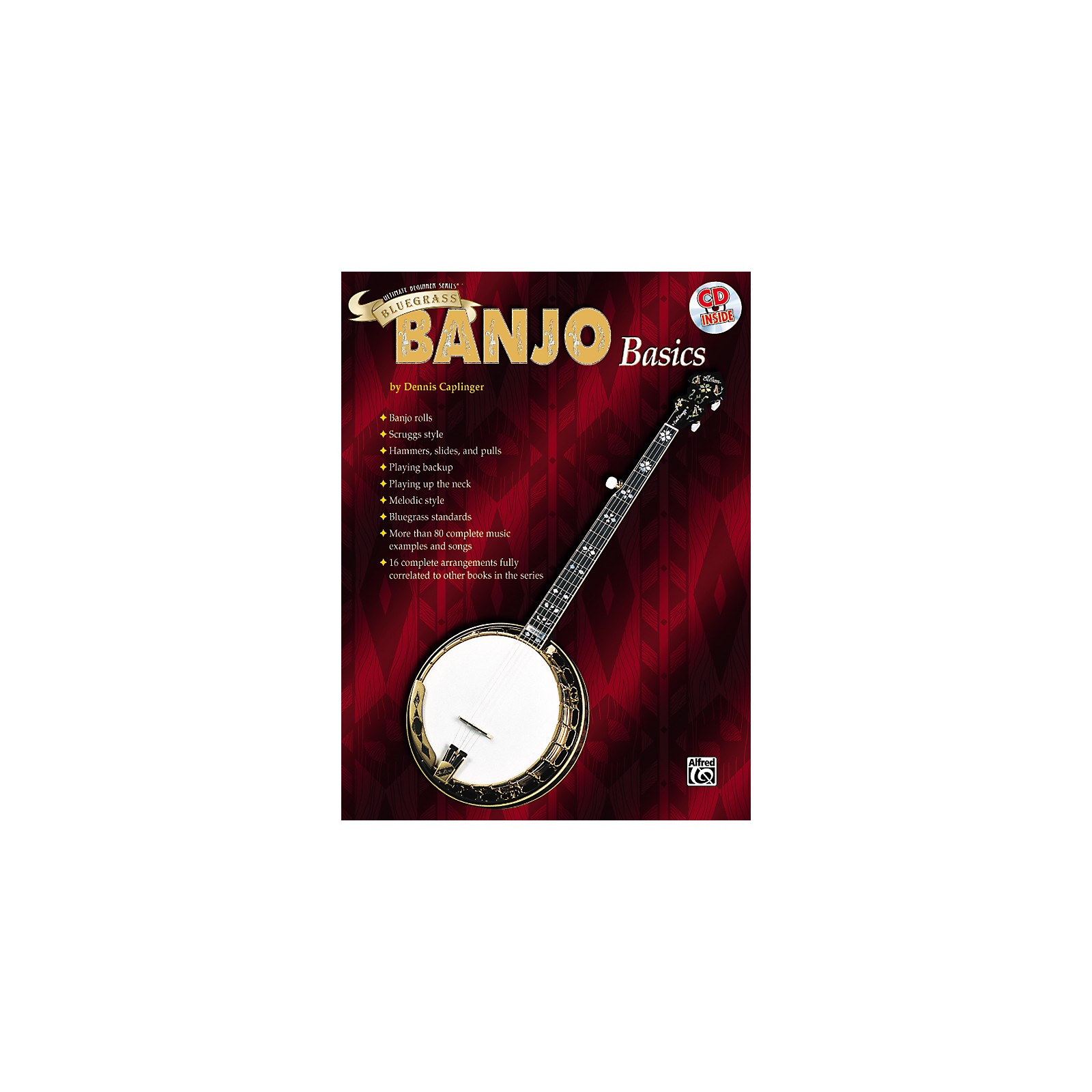 Alfred Ultimate Beginner Series Bluegrass Banjo Basics Book & CD | Musician's Friend