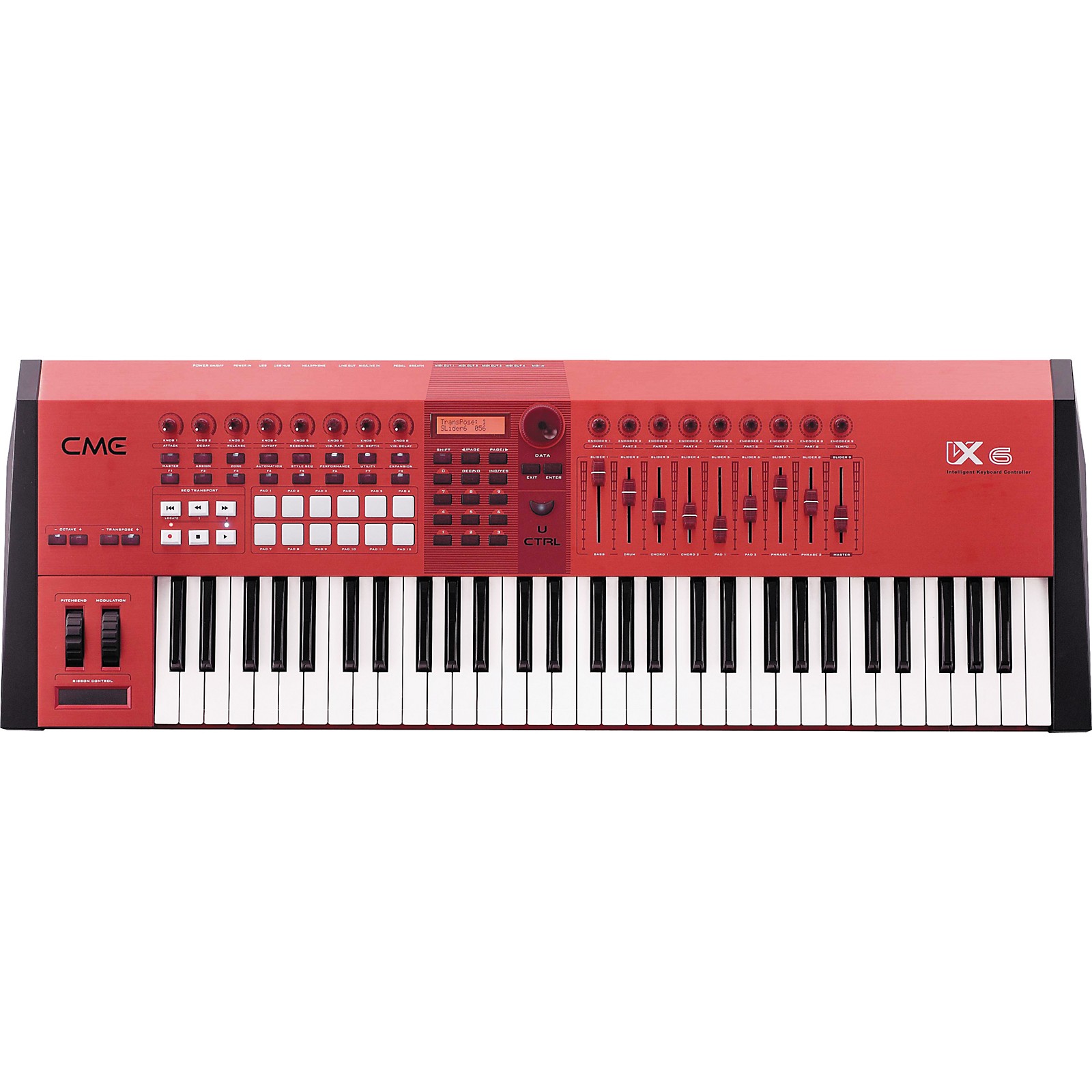 CME VX-6 Intelligent Keyboard MIDI Controller | Musician's Friend