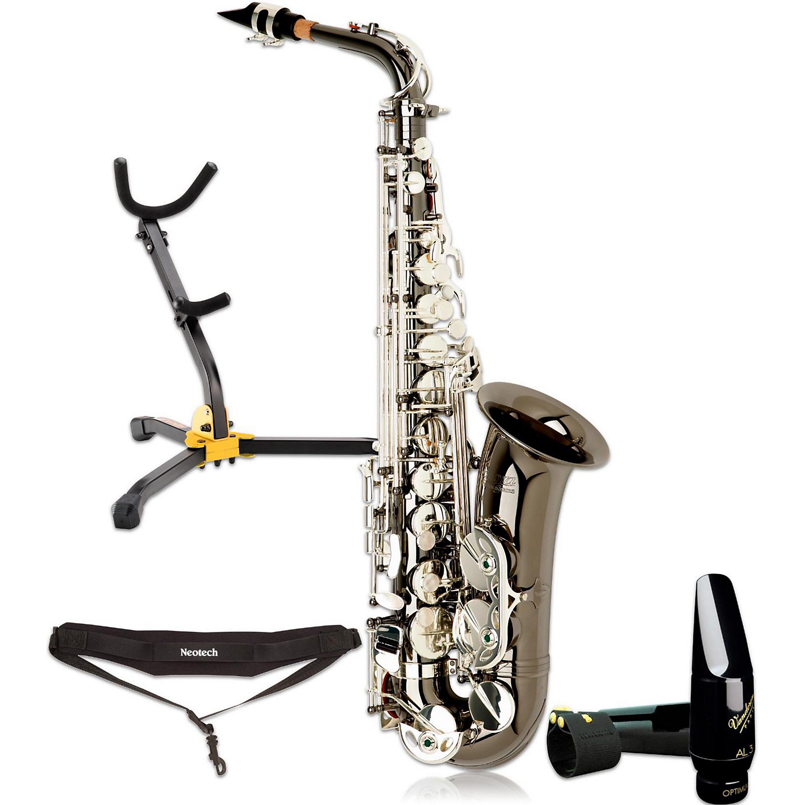 Allora Vienna Series Intermediate Alto Saxophone Kit | Musician's Friend