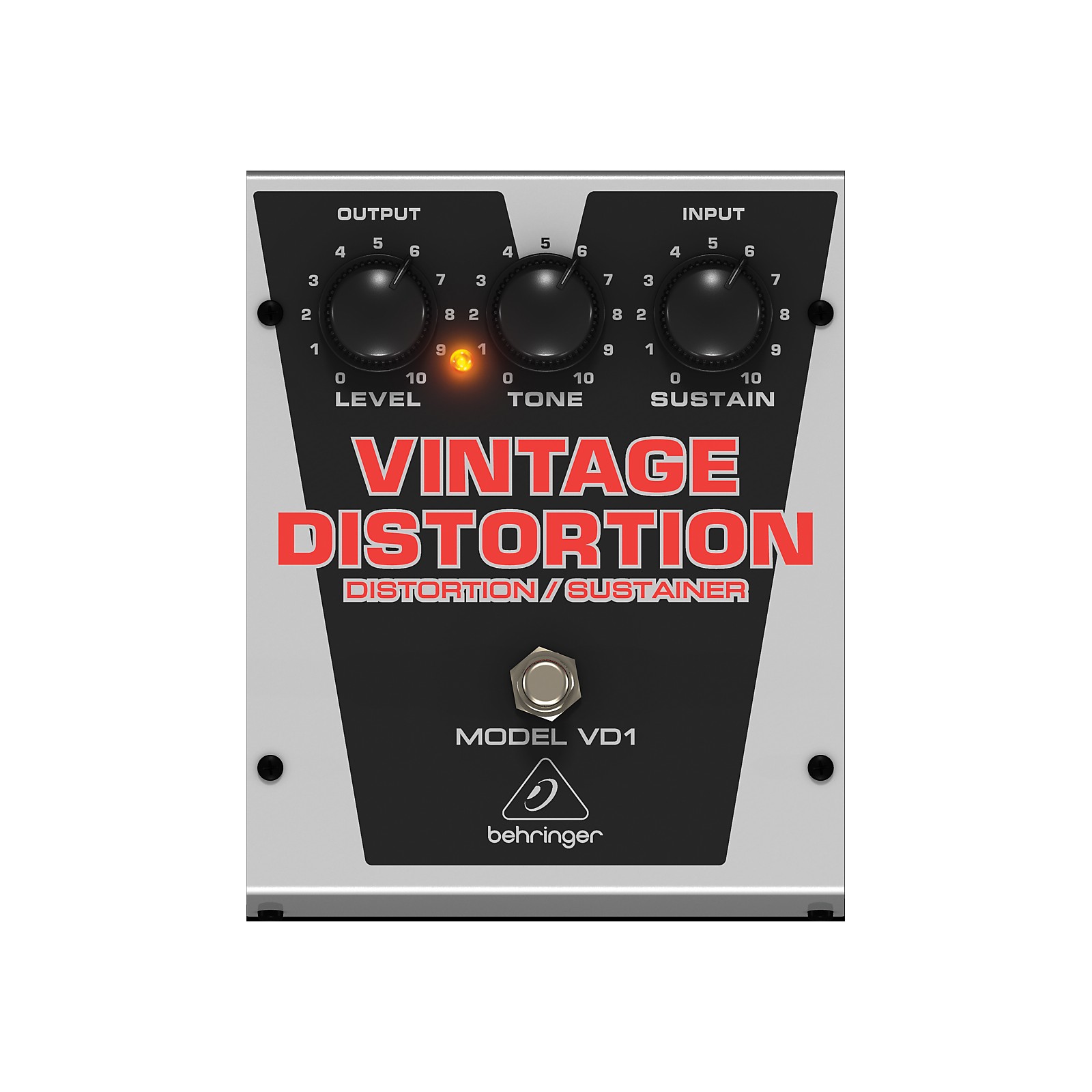 Behringer Vintage Distortion VD1 Distortion/Sustainer Effects Pedal ...
