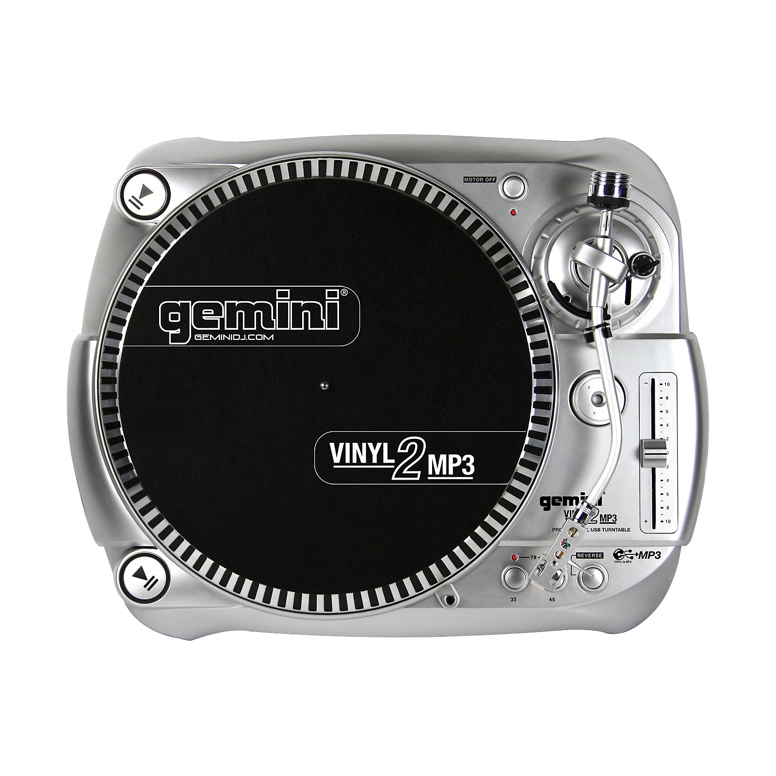 Gemini Vinyl2MP3 USB Turntable | Musician's Friend