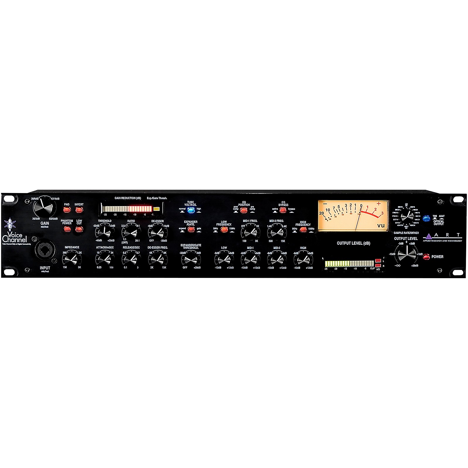 ART Voice Channel Tube Mic Preamp | Musician's Friend