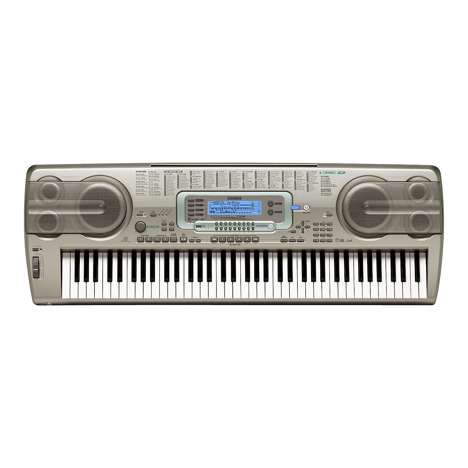Casio WK-3300 Digital Keyboard Workstation | Musician's Friend