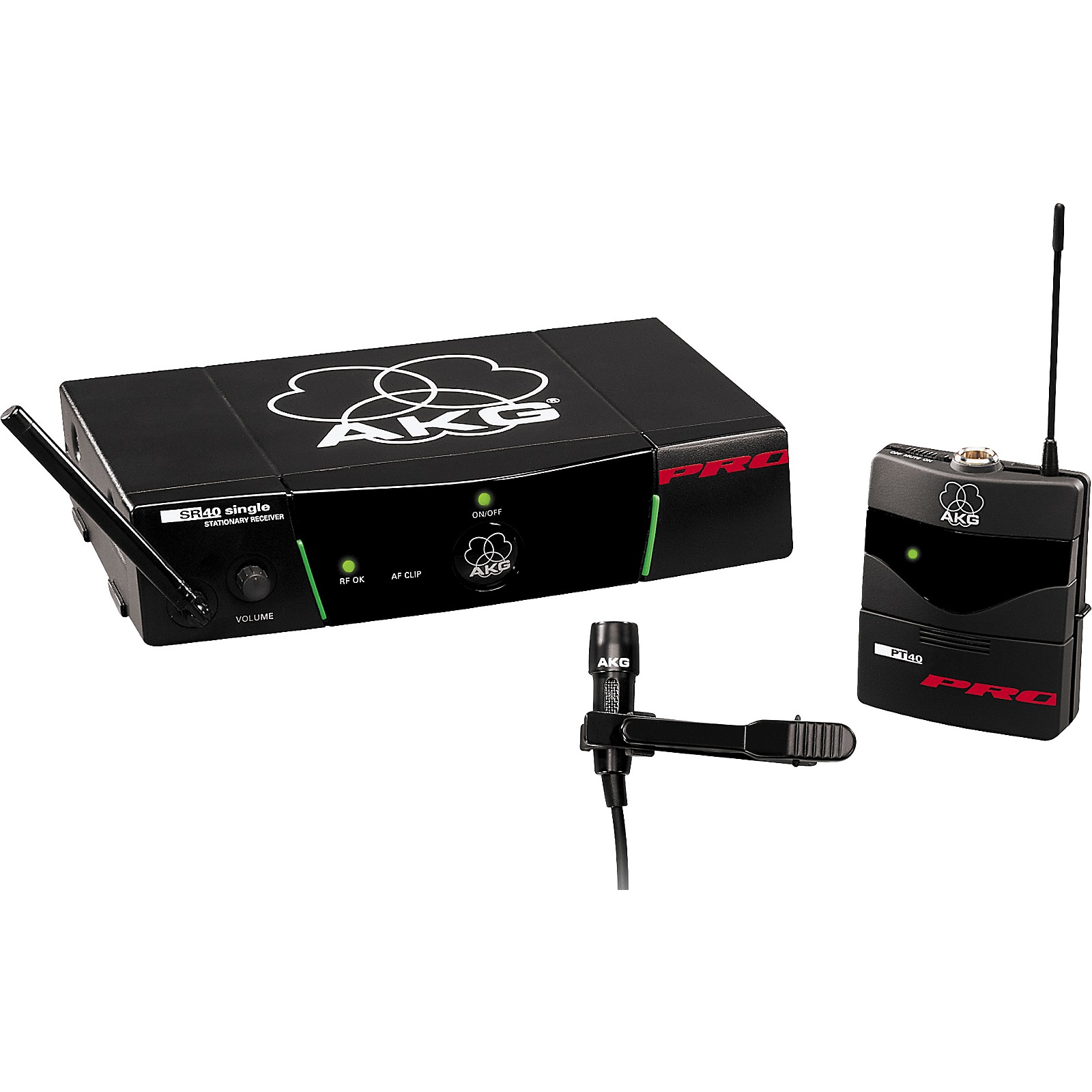 AKG WMS 40 PRO Lavalier Presenter Wireless System | Musician's Friend