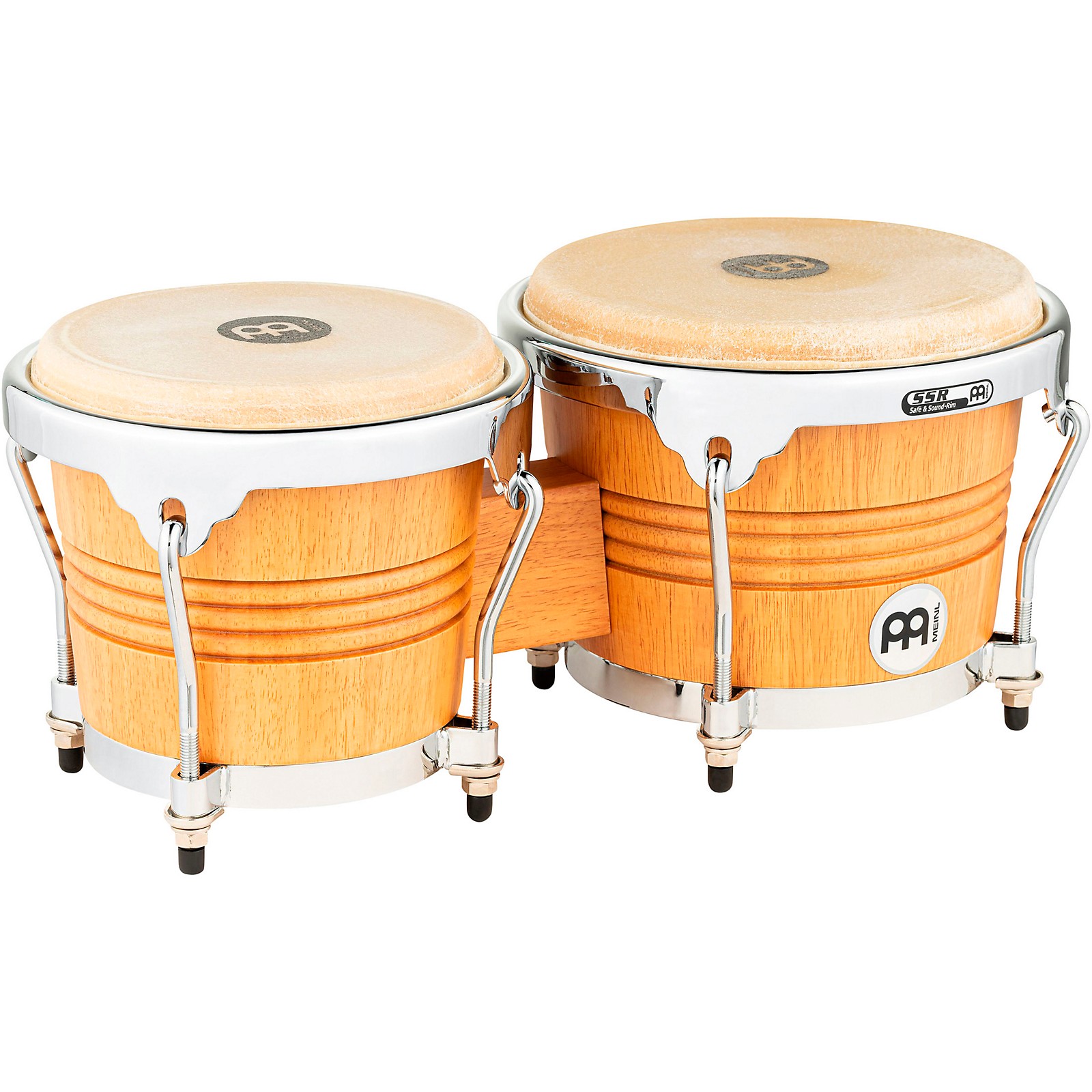 Meinl Wood Bongos in Super Natural Finish | Musician's Friend