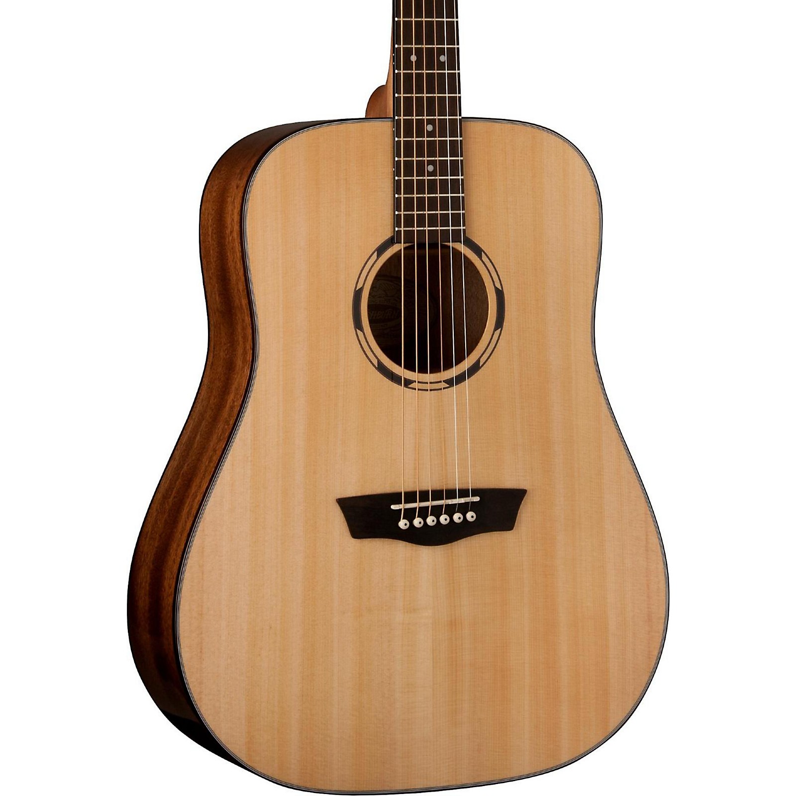 Washburn Woodline 10 Series Acoustic WLD10S Dreadnought Acoustic Guitar ...