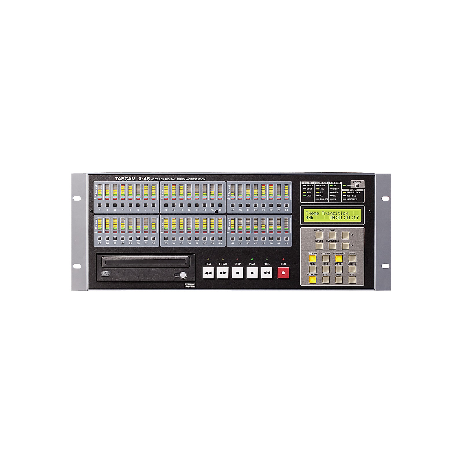 Tascam X-48 48-Track Hybrid Hard Disk Workstation | Musician's Friend