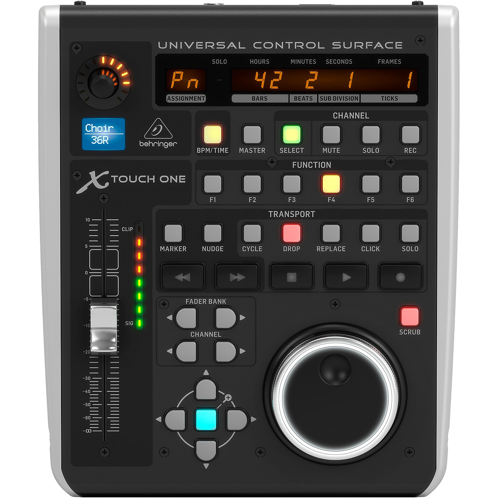 Behringer X-TOUCH ONE, Universal Control Surface with Touch-Sensitive ...