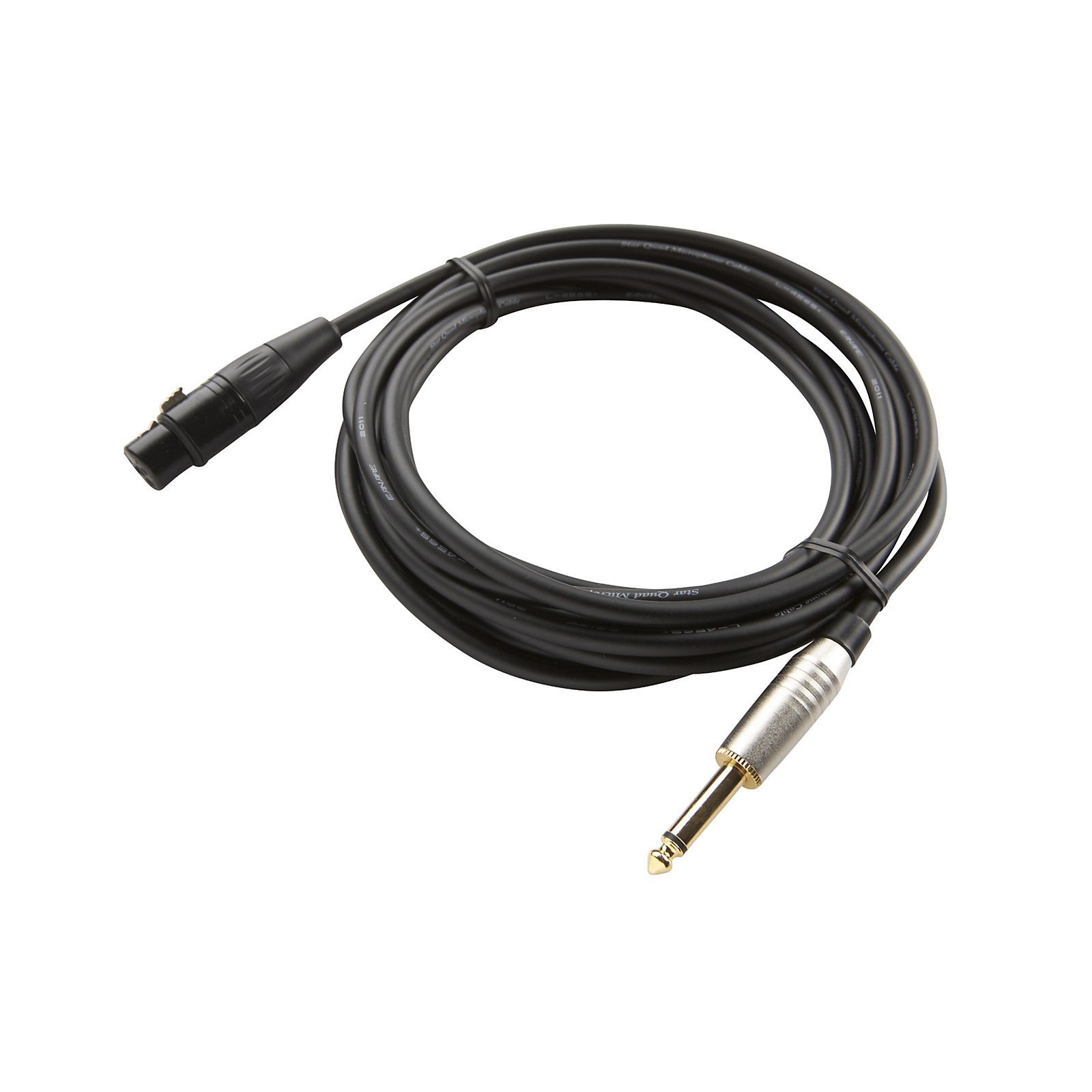 Canare XLR to 1/4" Hi-Z Cable | Musician's Friend