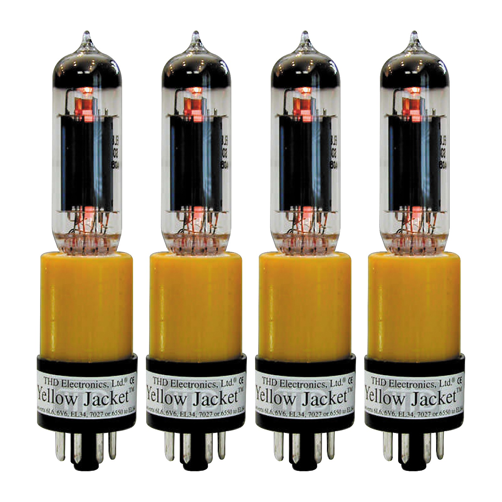 THD YJSQ Yellow Jacket Stnd Quartet Tube Converters w/Tubes | Musician ...