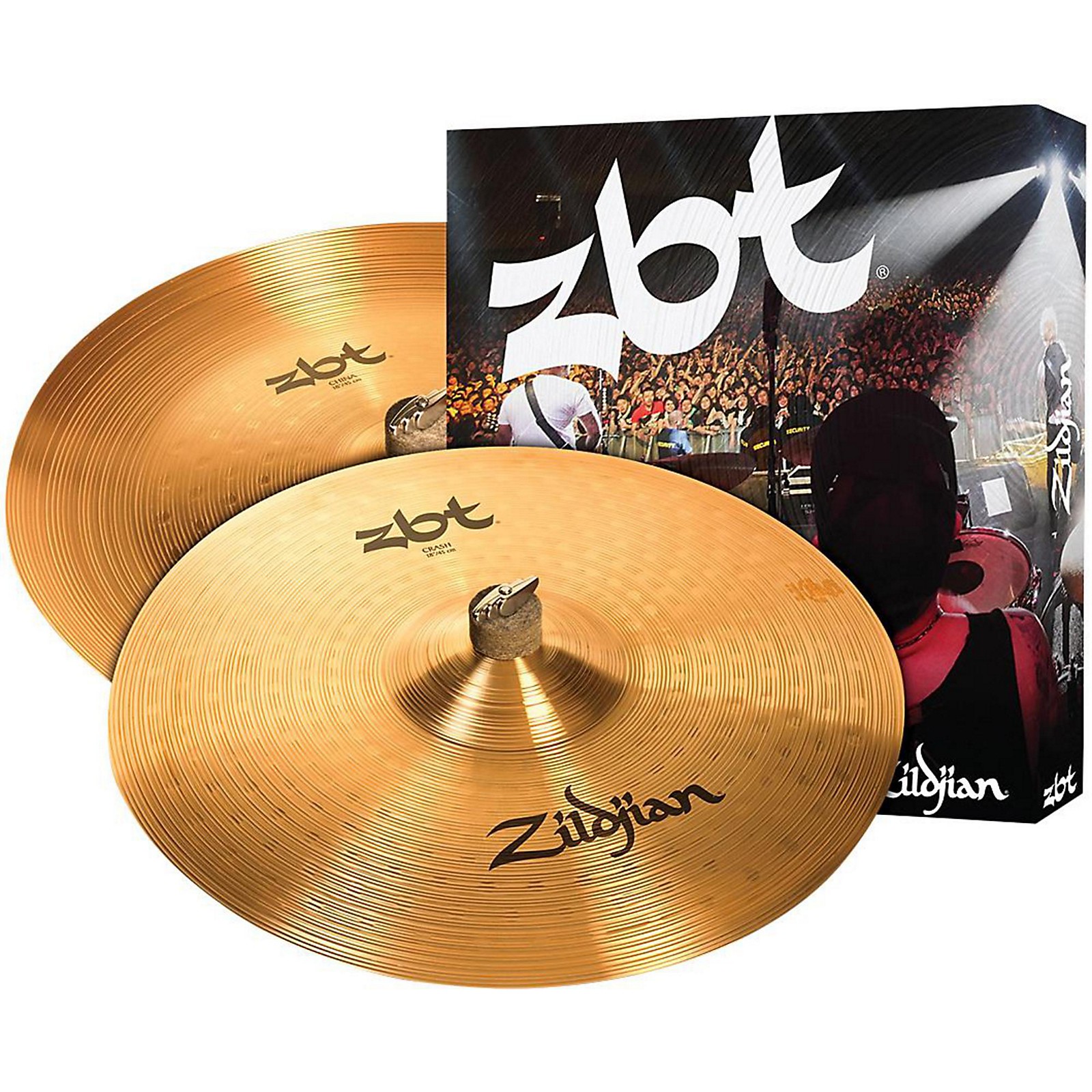 Zildjian ZBT China Crash Cymbal Pack | Musician's Friend
