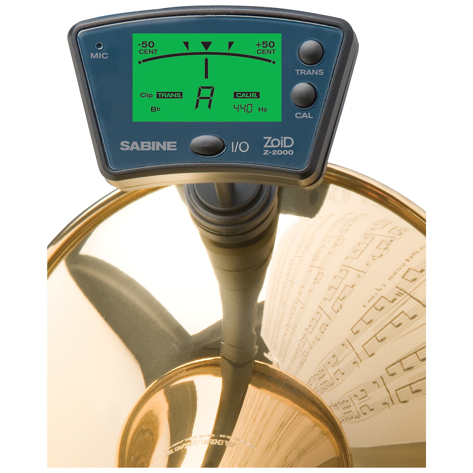 Sabine Zoid Clip-On Tuner for Band & Orchestra Instruments | Musician's ...