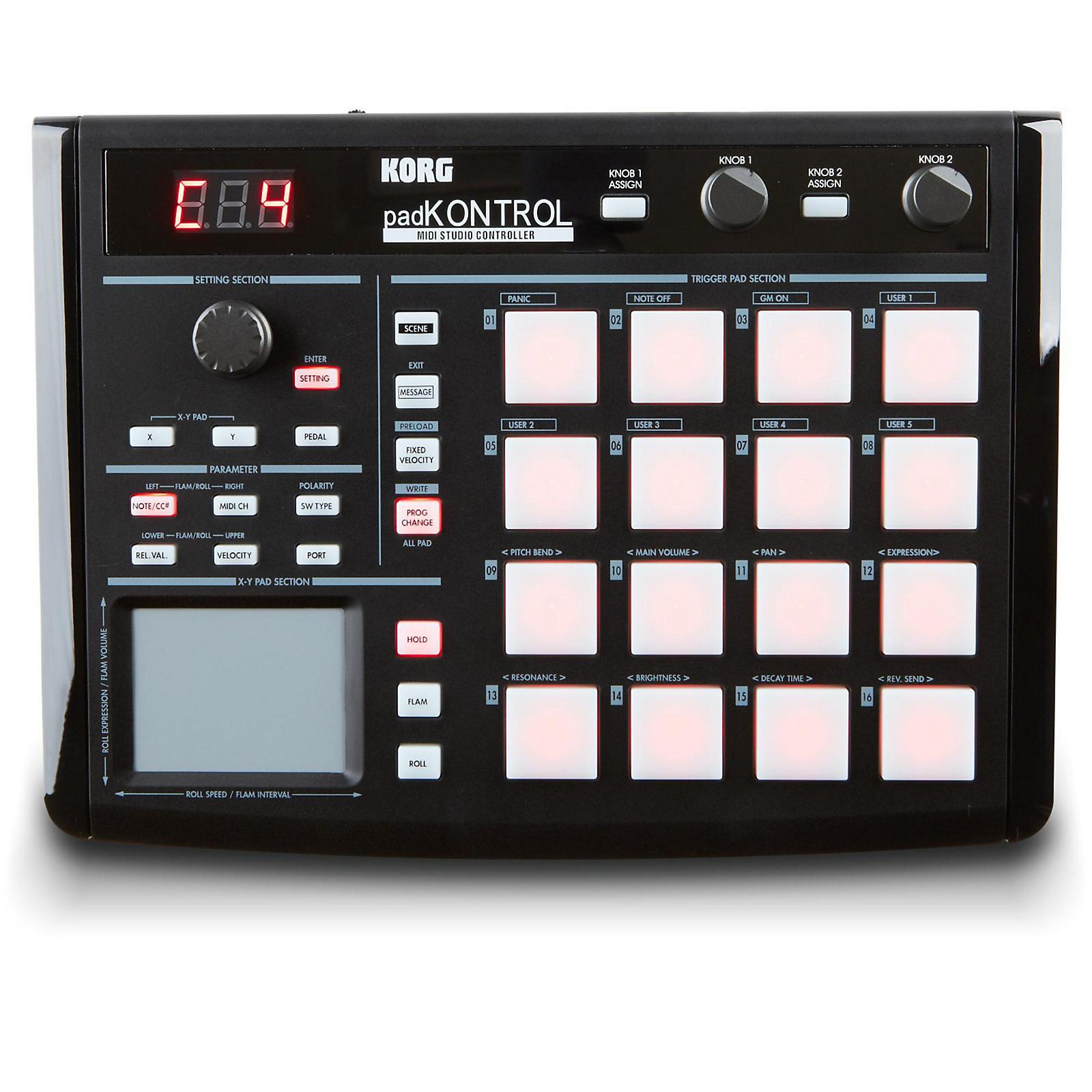 Korg padKONTROL - MIDI Studio Controller | Musician's Friend