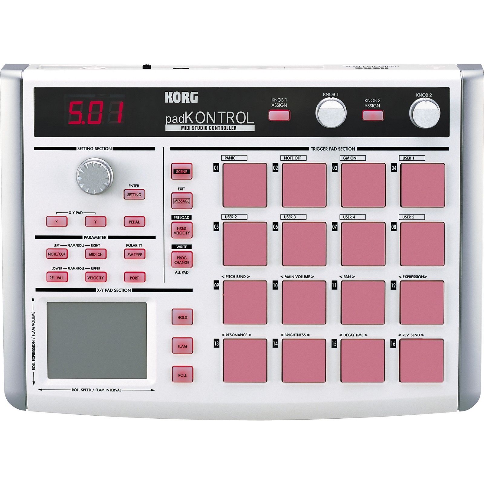 Korg padKONTROL USB MIDI Controller | Musician's Friend
